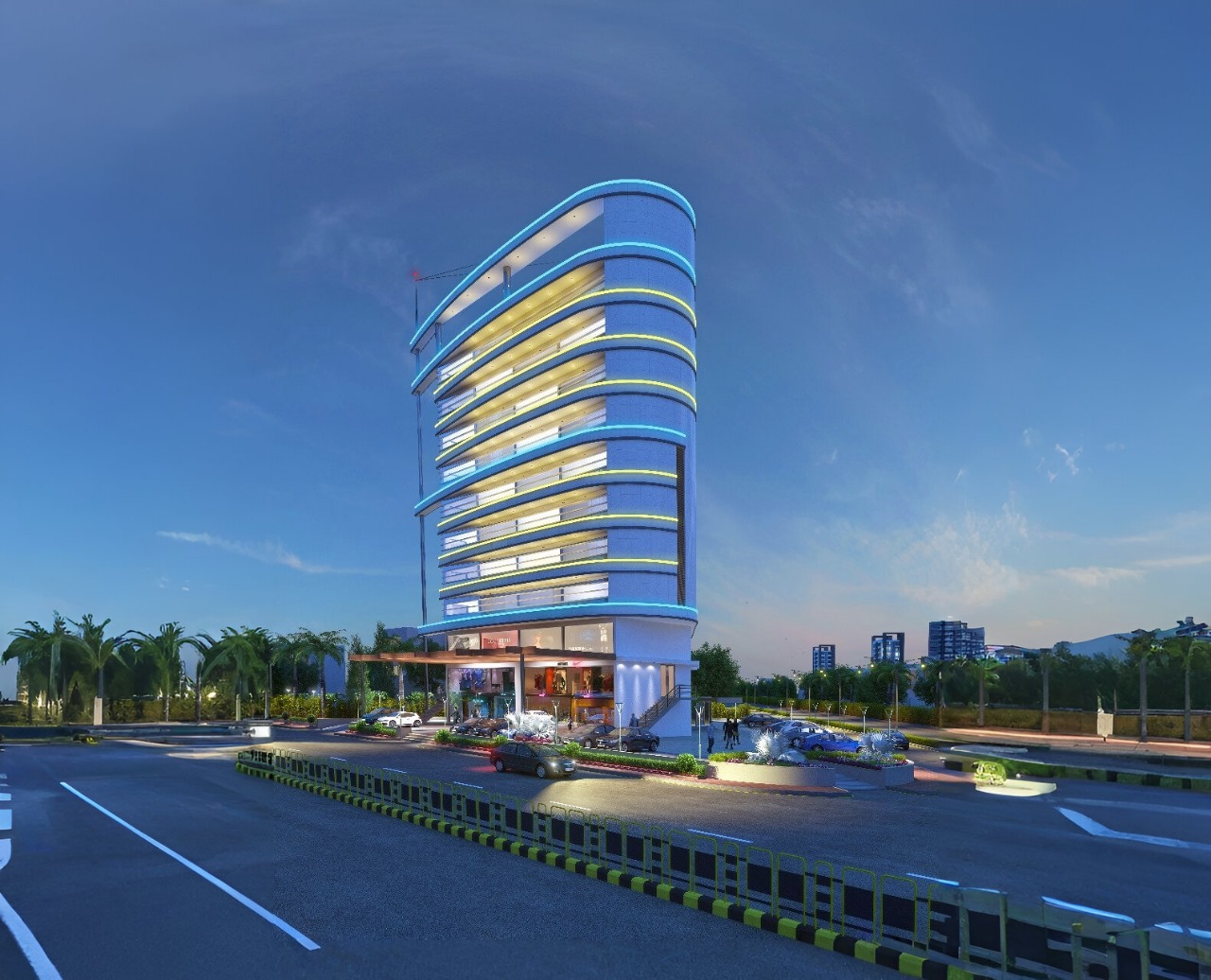 Corporate Levels, 150 Feet Ring Road, Rajkot | architecture Project ...