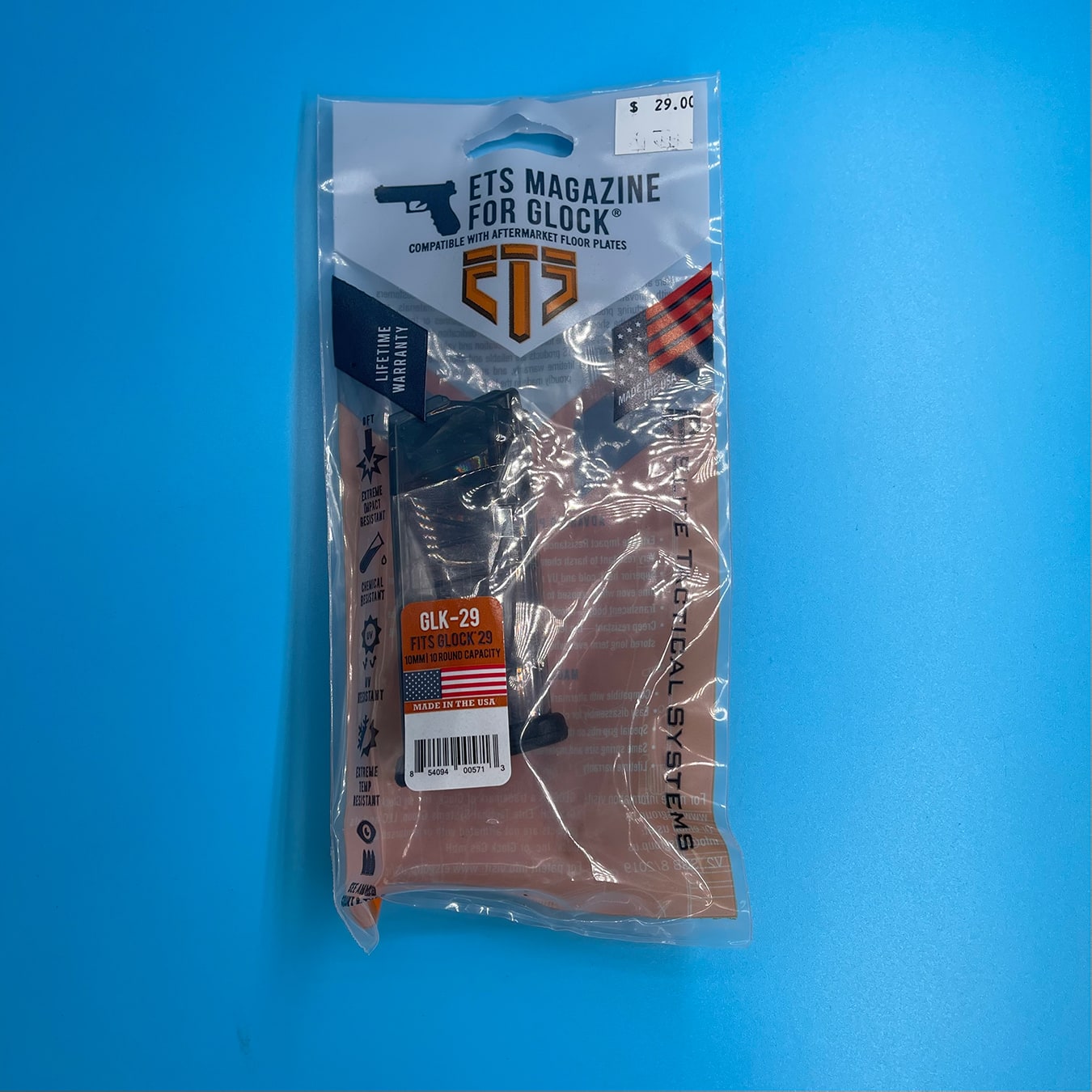 Glock 29 ETS Magazine - Praxis