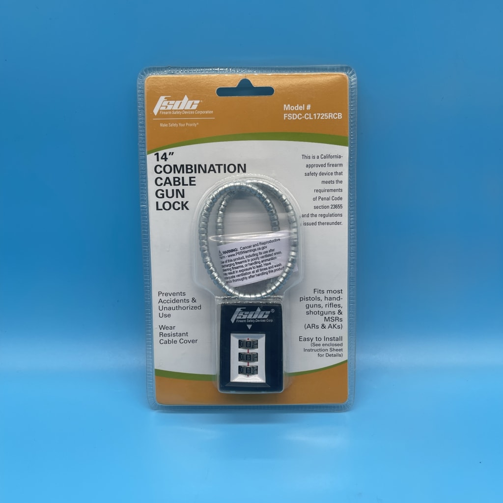 Combination Cable Gun Lock - Praxis Tactical