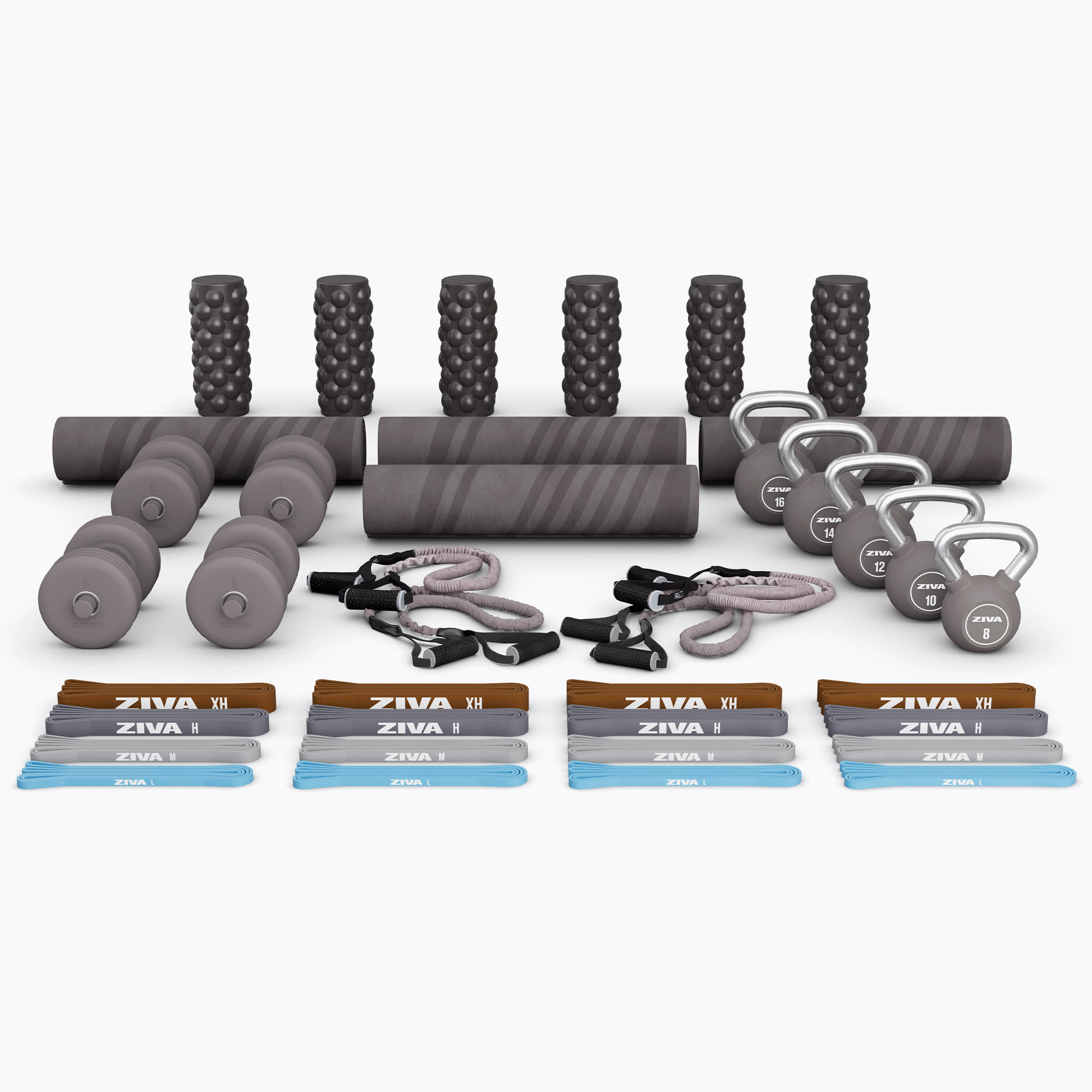 LUMINA WALL-MOUNTED STORAGE SYSTEM + ACCESSORY PACKS - ZIVA