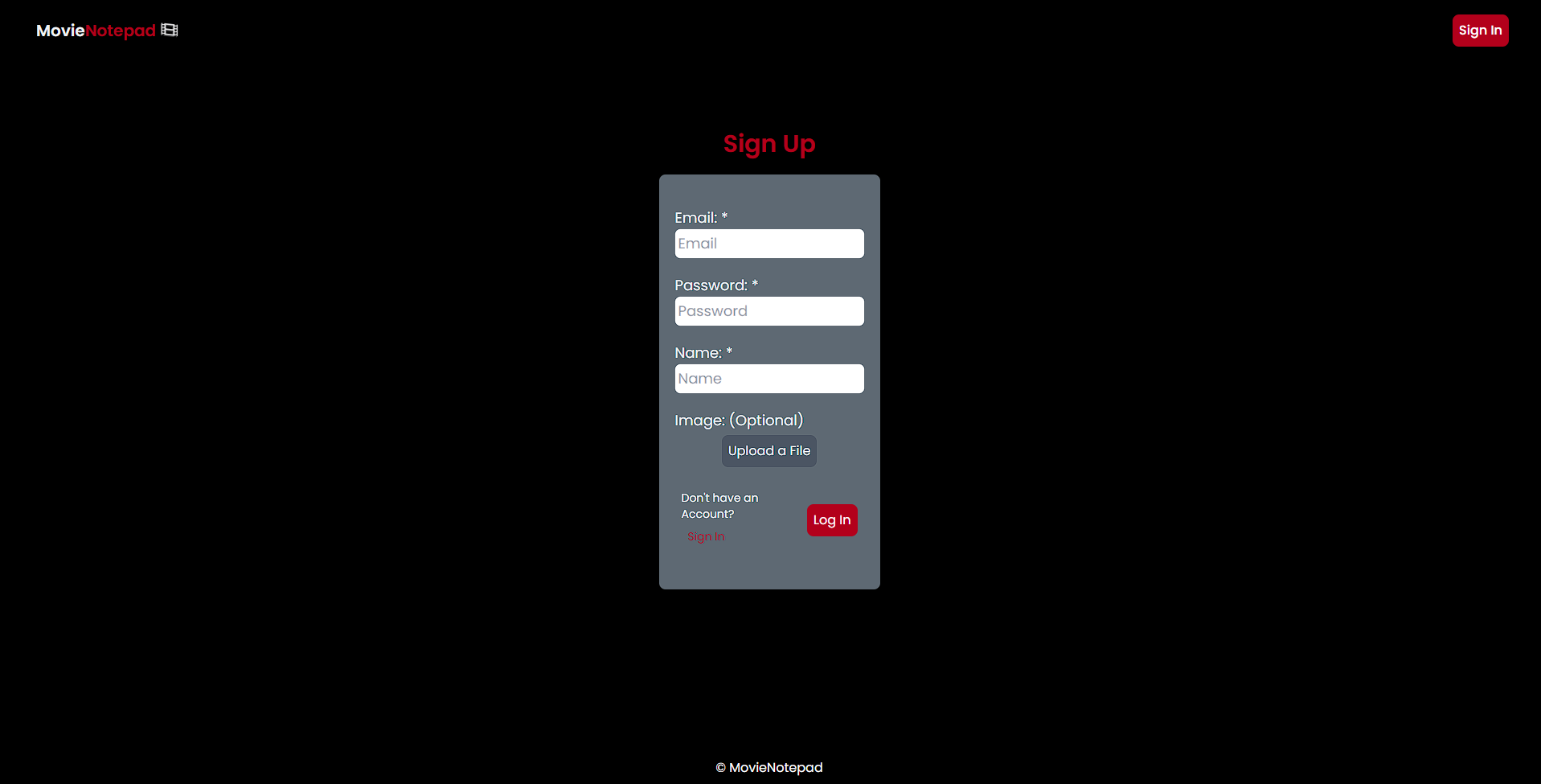 GitHub - Phol16/MovieNotepadV2: A fullstack application developed by ...
