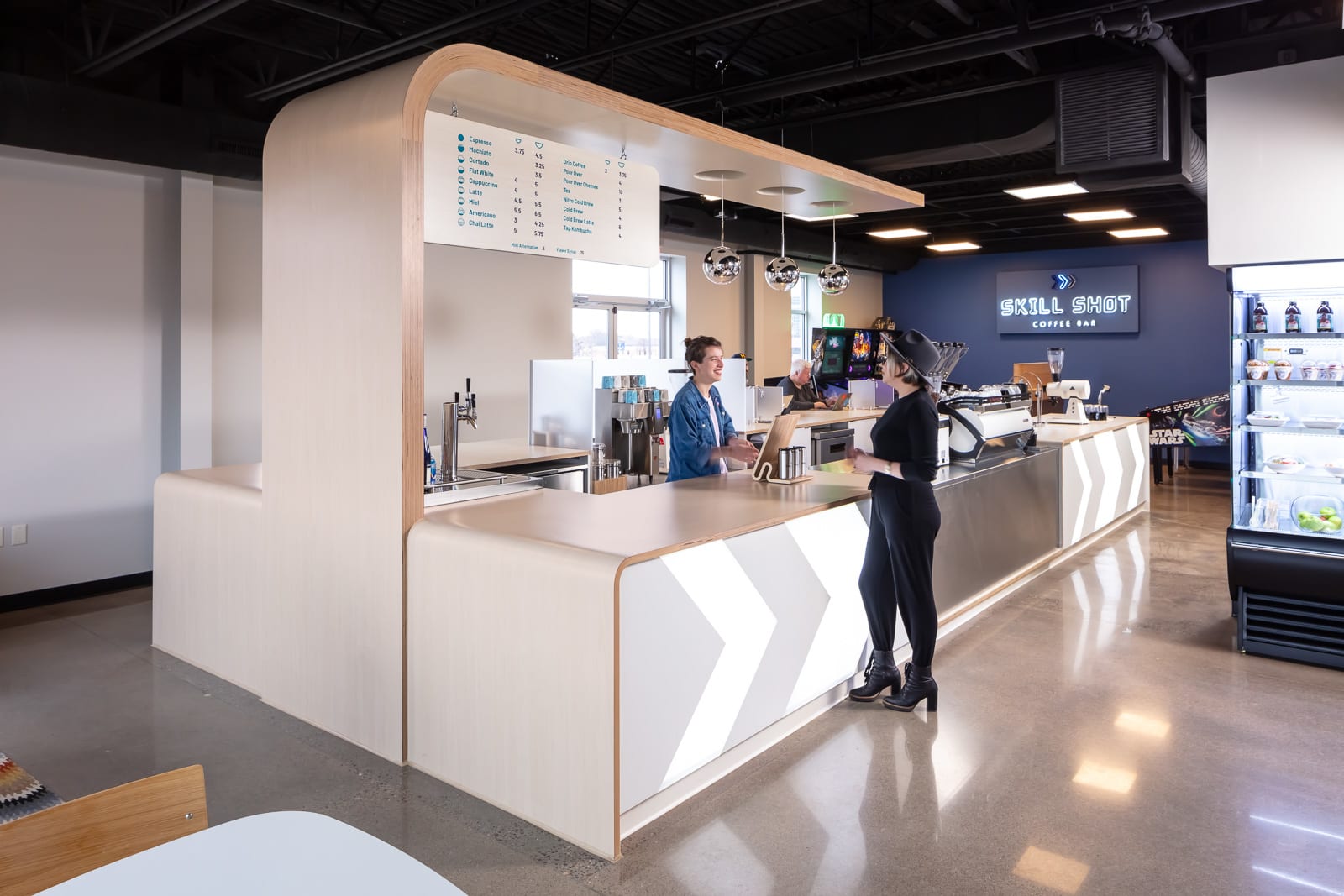 Skill Shot Coffee Bar Impresses with Winning Design | Shelter Architecture