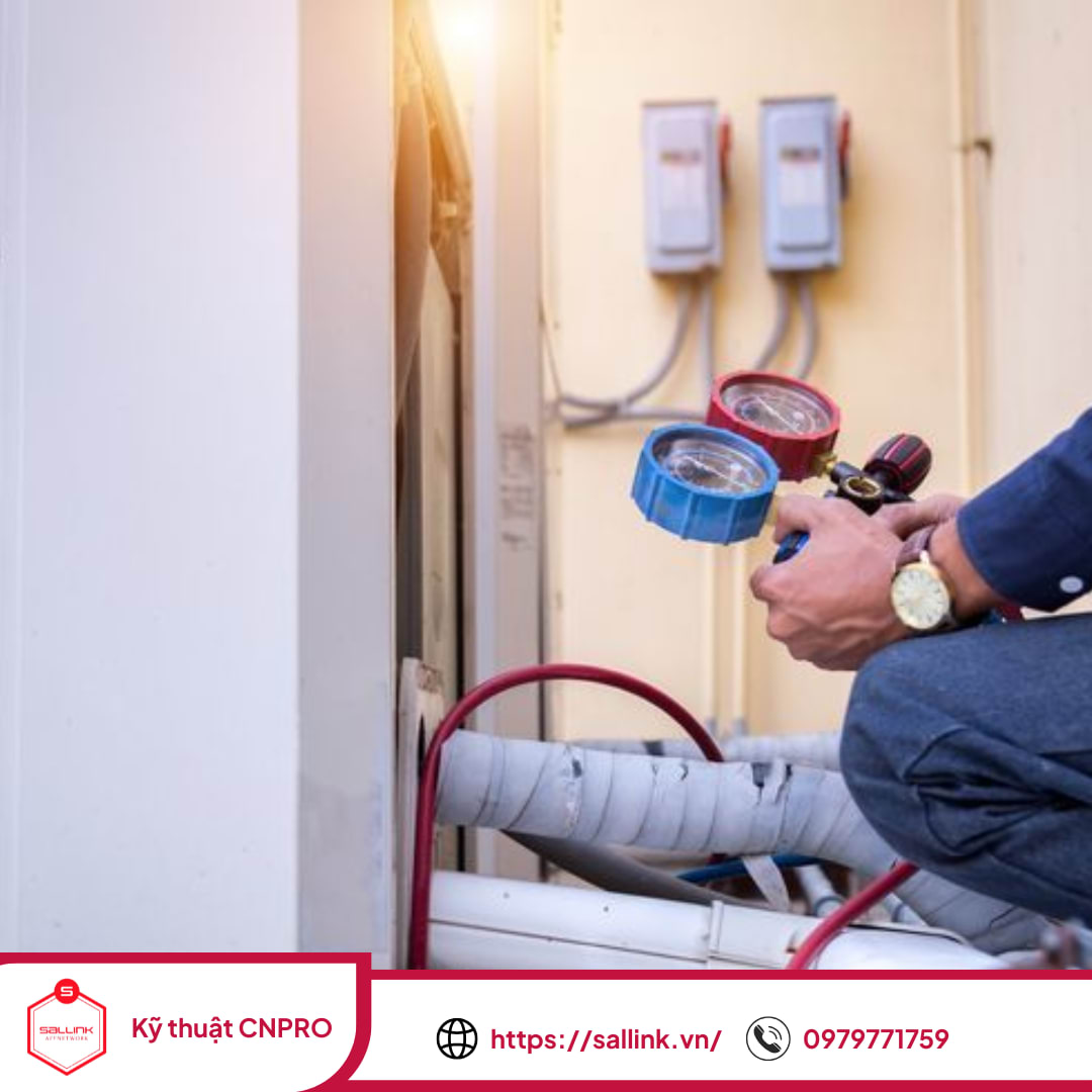 Châm gas bổ sung 2.5HP-R23, R410a | Giá chính hãng | Sallink