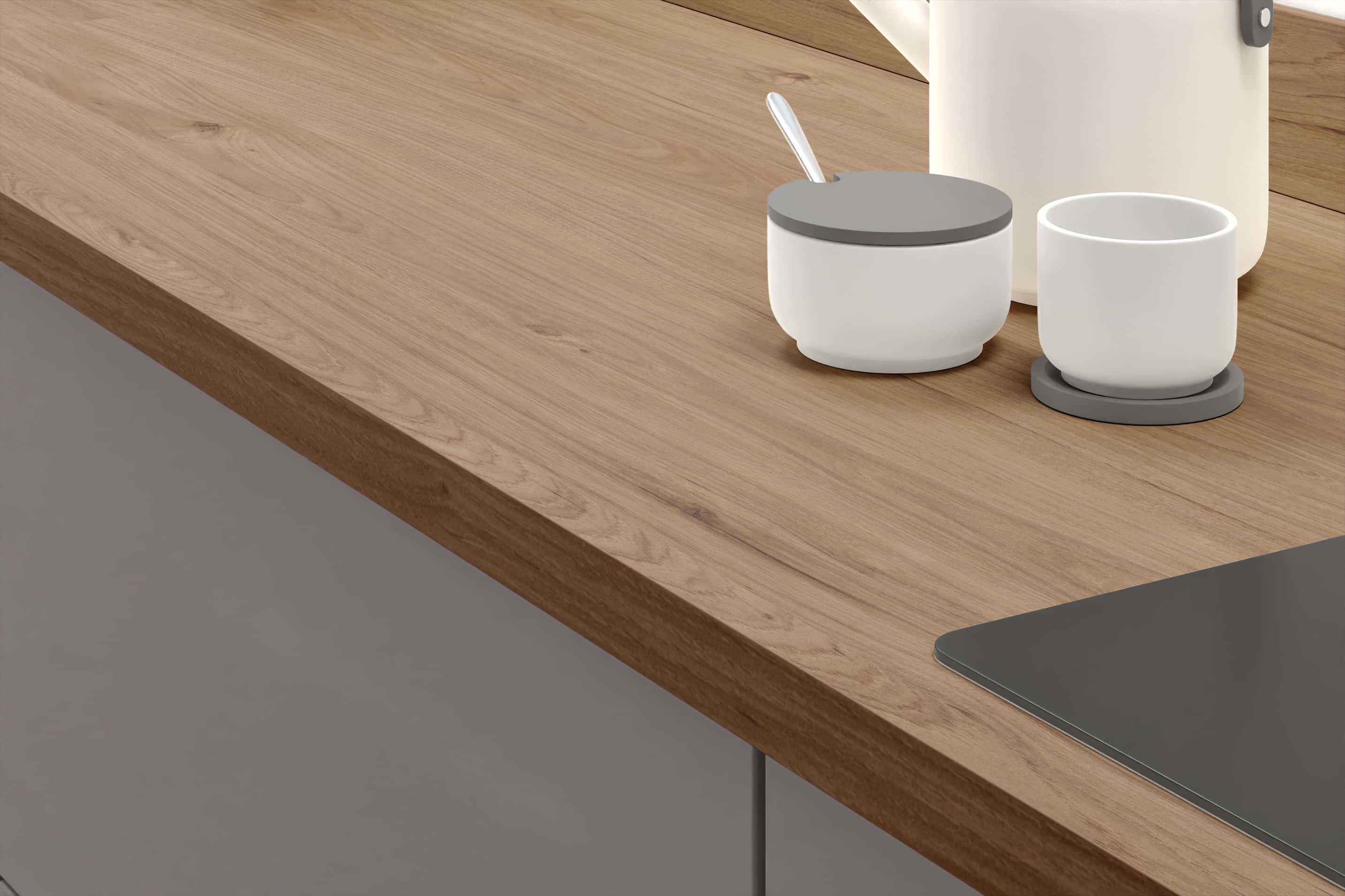 Rustic Wood Laminate Worktops | Worktop Express