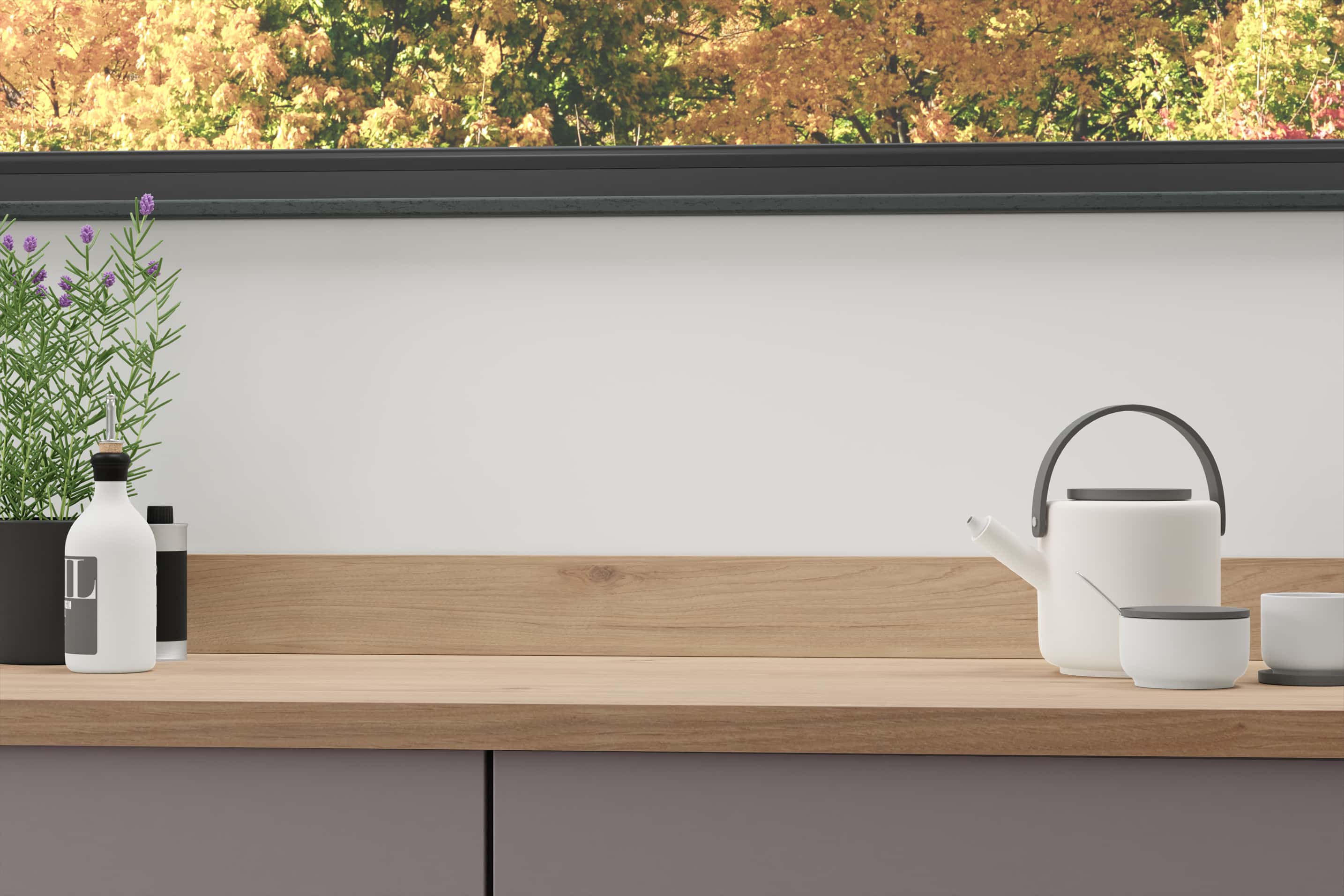 Rustic Wood Laminate Upstand | Worktop Express