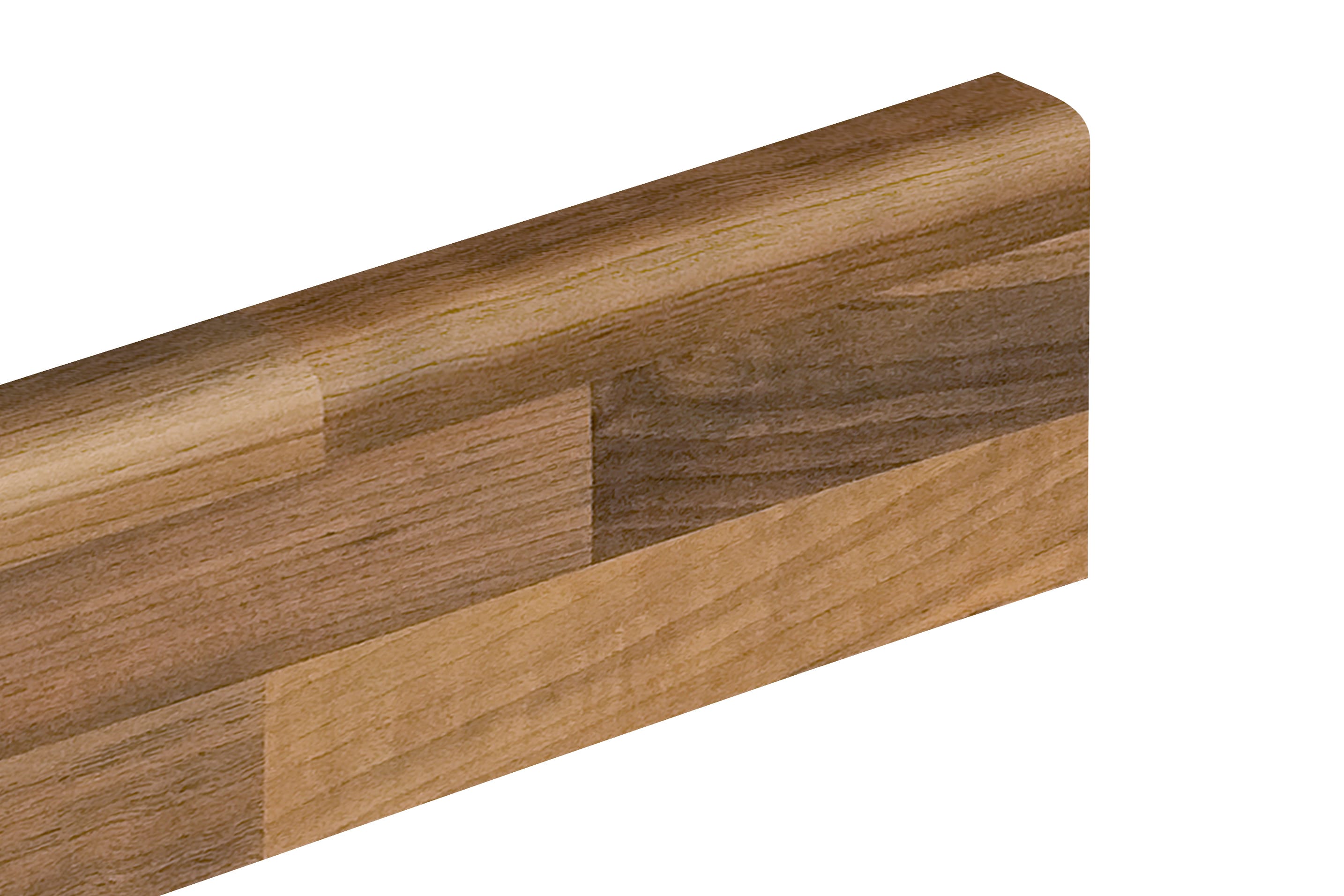 California Walnut 4100mm x 100mm x 19mm Laminate Upstand | Worktop Express