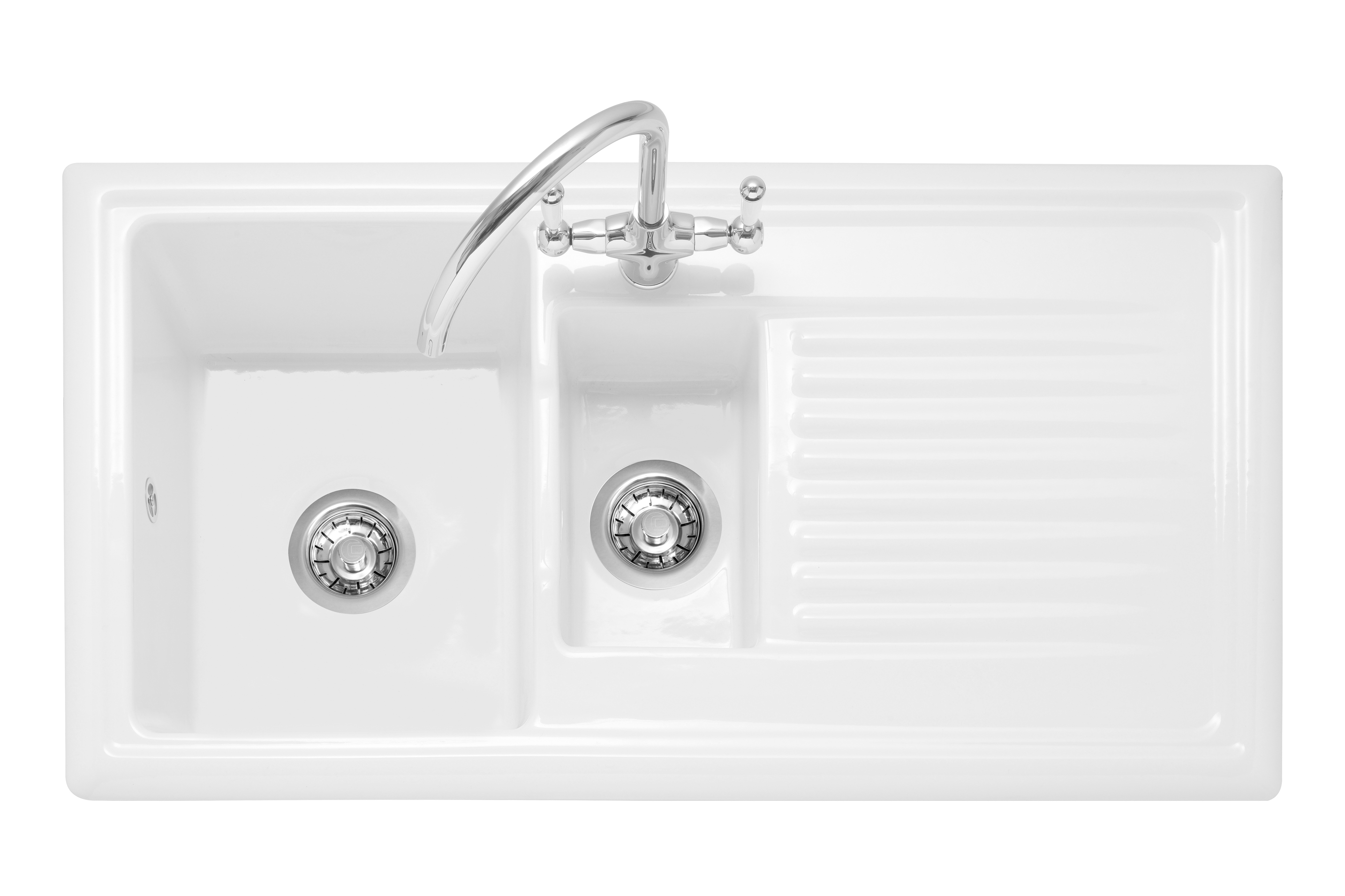 Caple WIL150 1.5 Bowl Sink & Drainer | Worktop Express