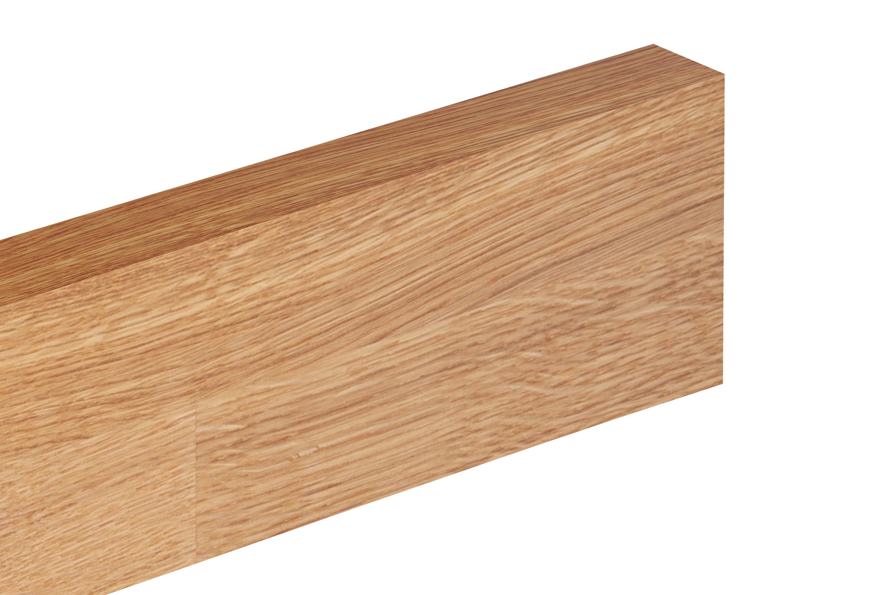 Prime Oak Solid Wood Upstand - Worktop Express