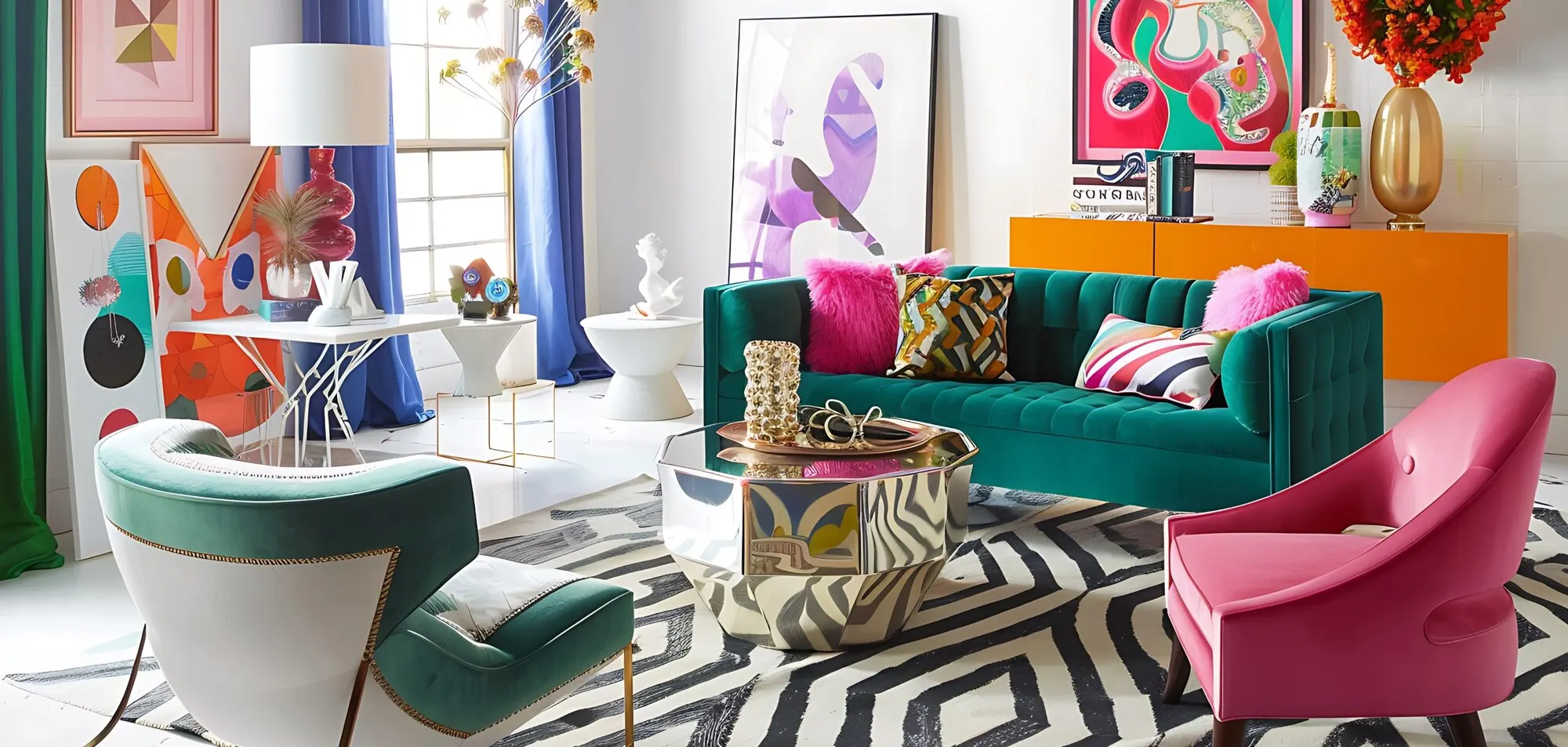 Unleash Your Creative Side With Maximalist Interior Design | furniture.com