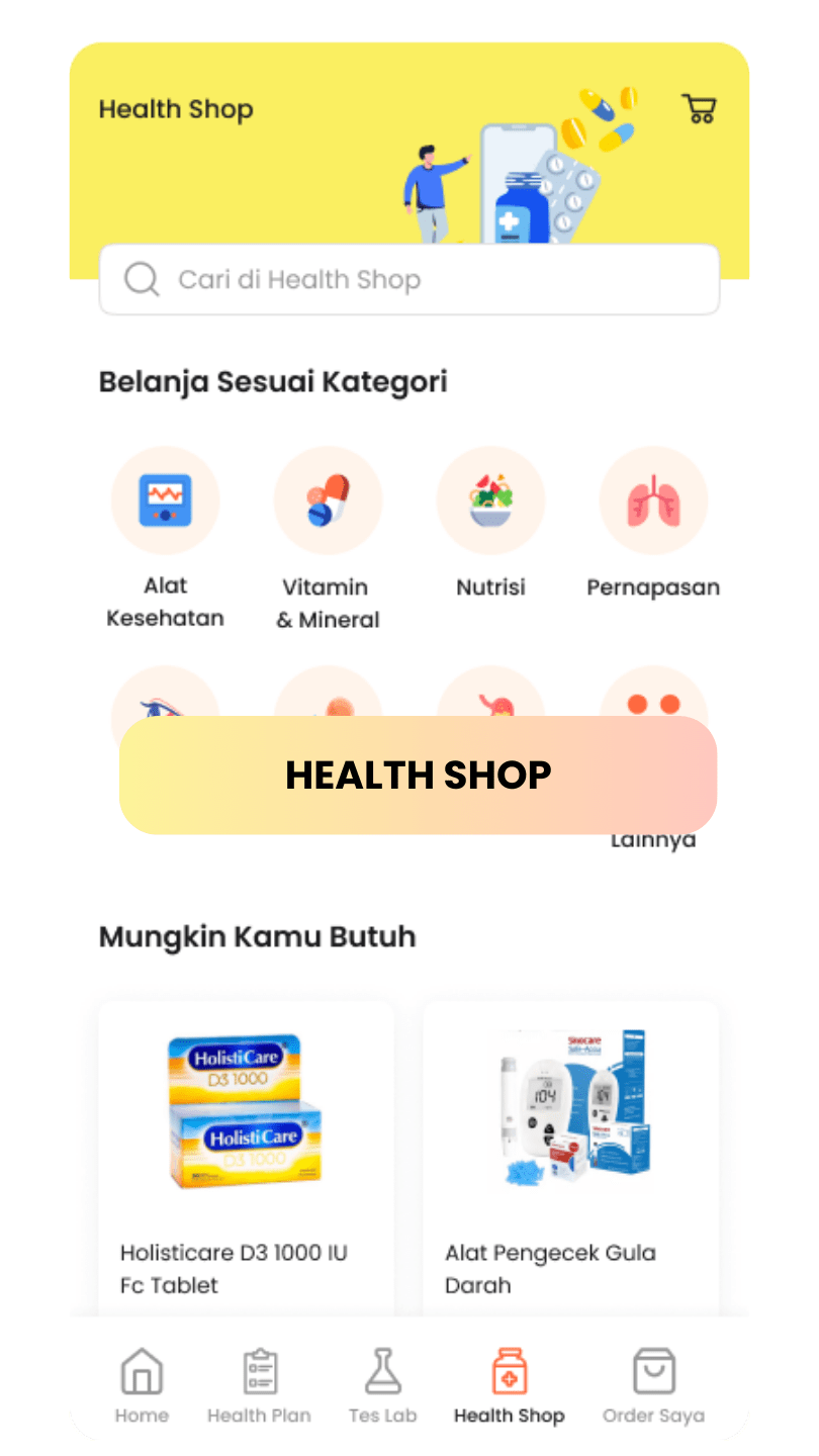U by Prodia: Cek Lab Prodia, Vaksinasi, & Beli Produk Kesehatan