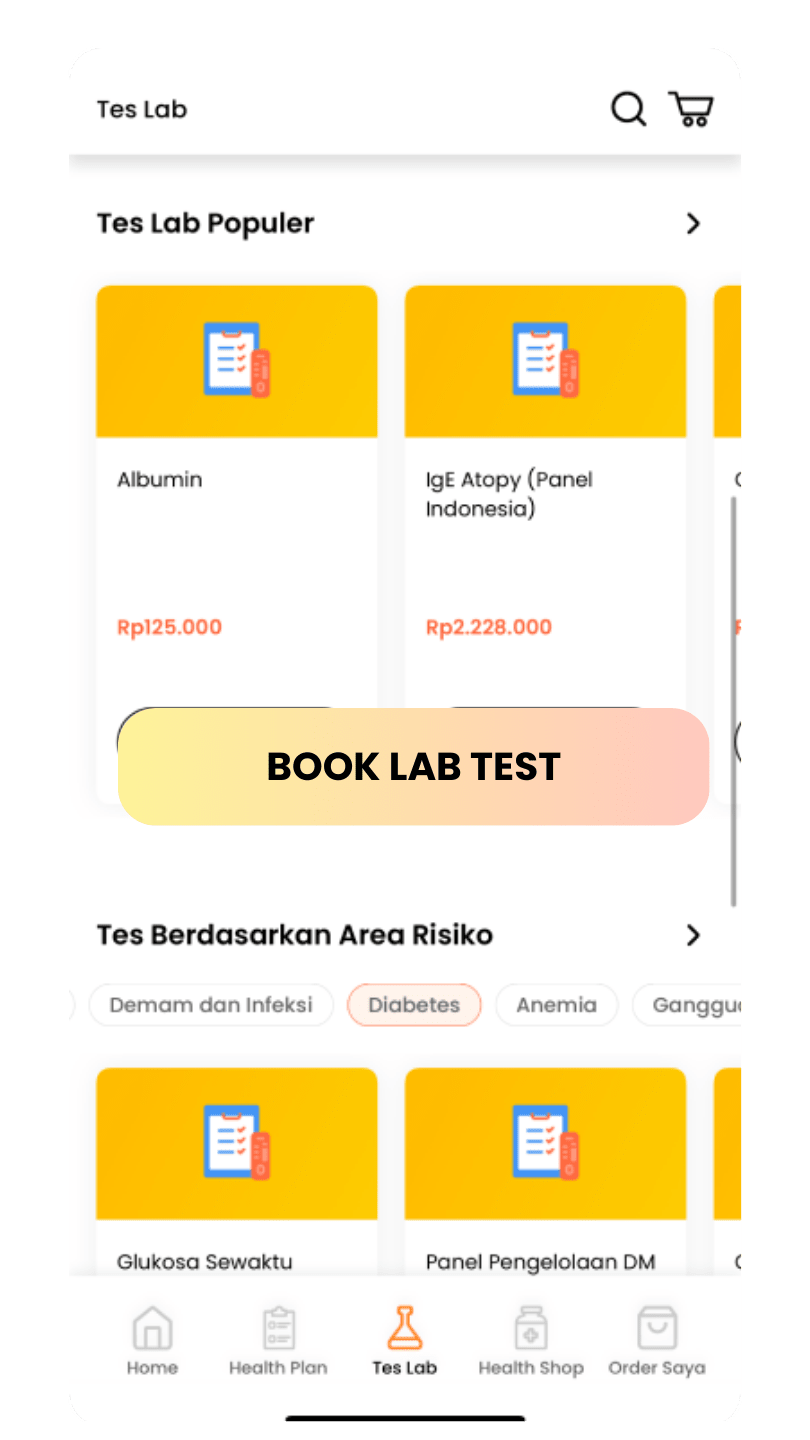 U by Prodia: Cek Lab Prodia, Vaksinasi, & Beli Produk Kesehatan