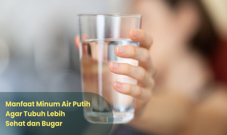 12 Manfaat Minum Air Putih Agar Tubuh Lebih Sehat dan Bugar