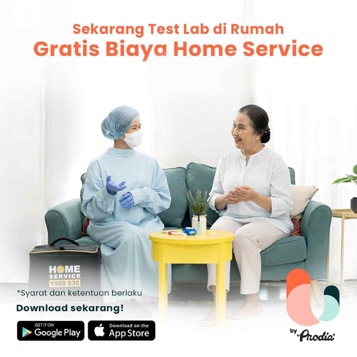 Prodia Home Service - Lab Testing at Your Doorstep | U by Prodia