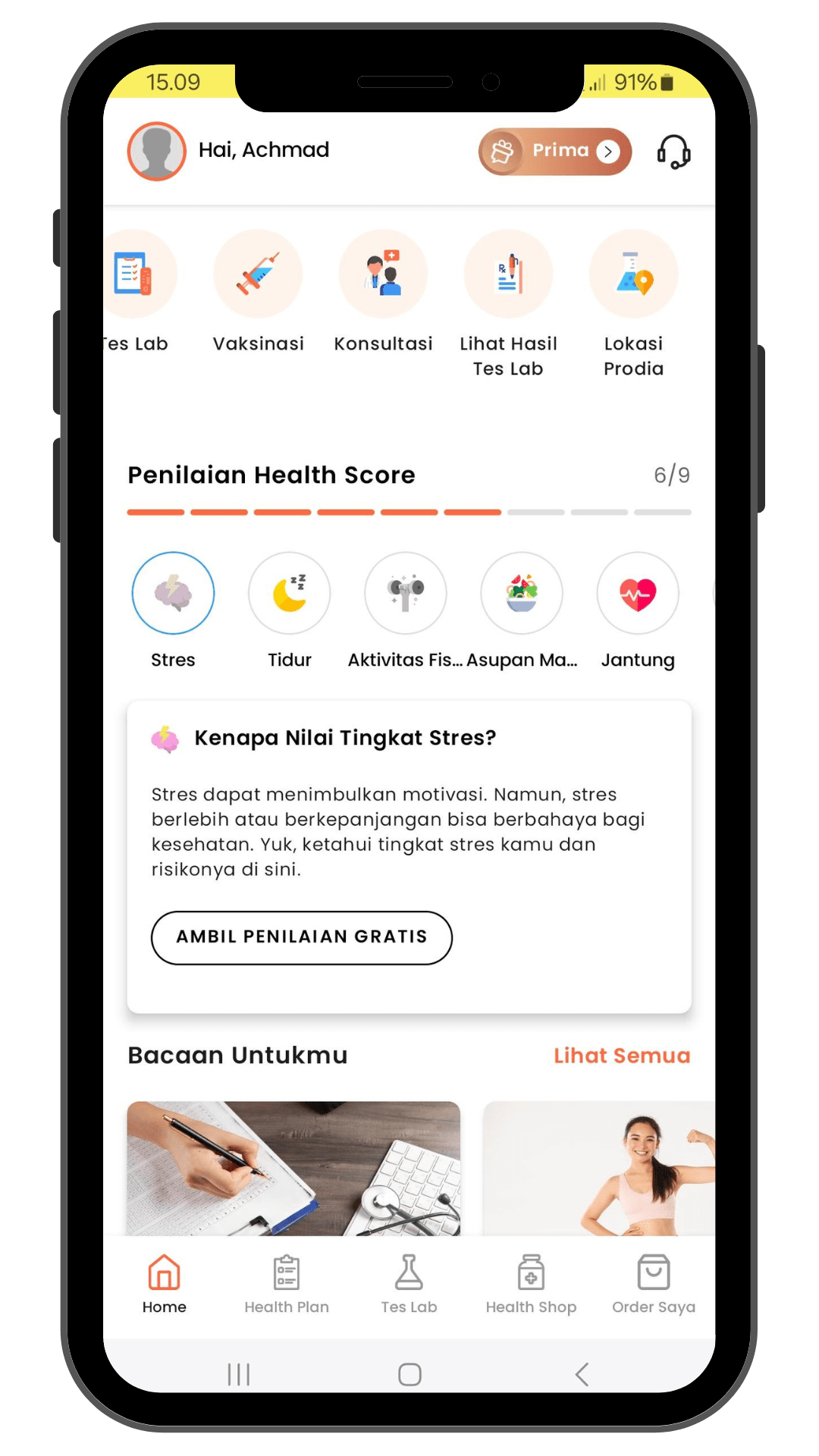 Features & Services for Your Health and Wellness - U by Prodia