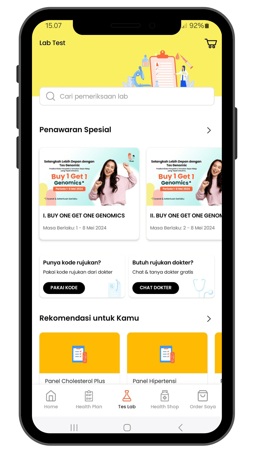 Fitur & Layanan untuk Kesehatan Kamu - U by Prodia