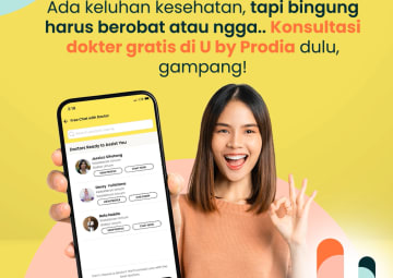 Tanya Dokter Gratis: Nikmati Keuntungannya di U by Prodia
