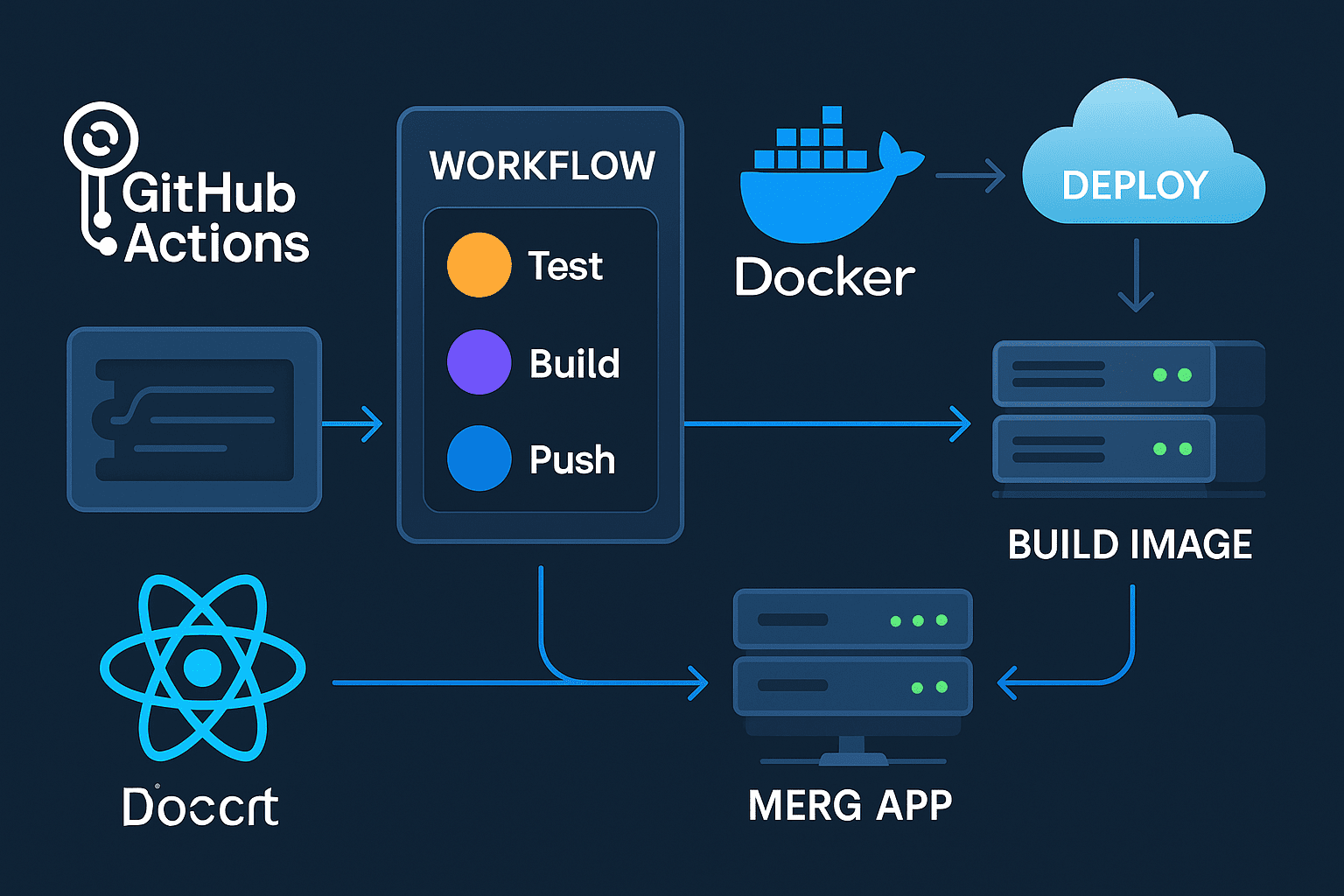 CI/CD Pipeline for MERN with GitHub Actions and Docker