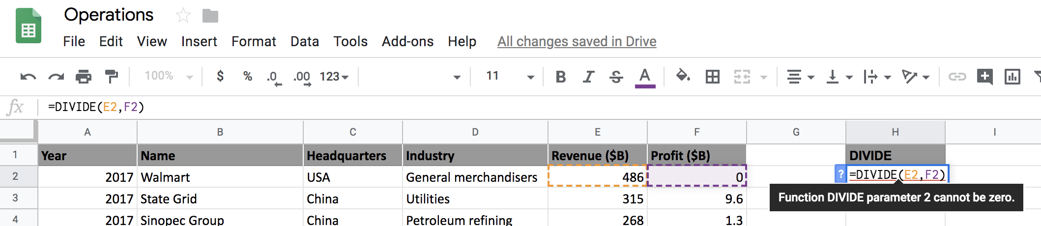 How To Add Subtract Divide And Multiply In Spreadsheets Datacamp