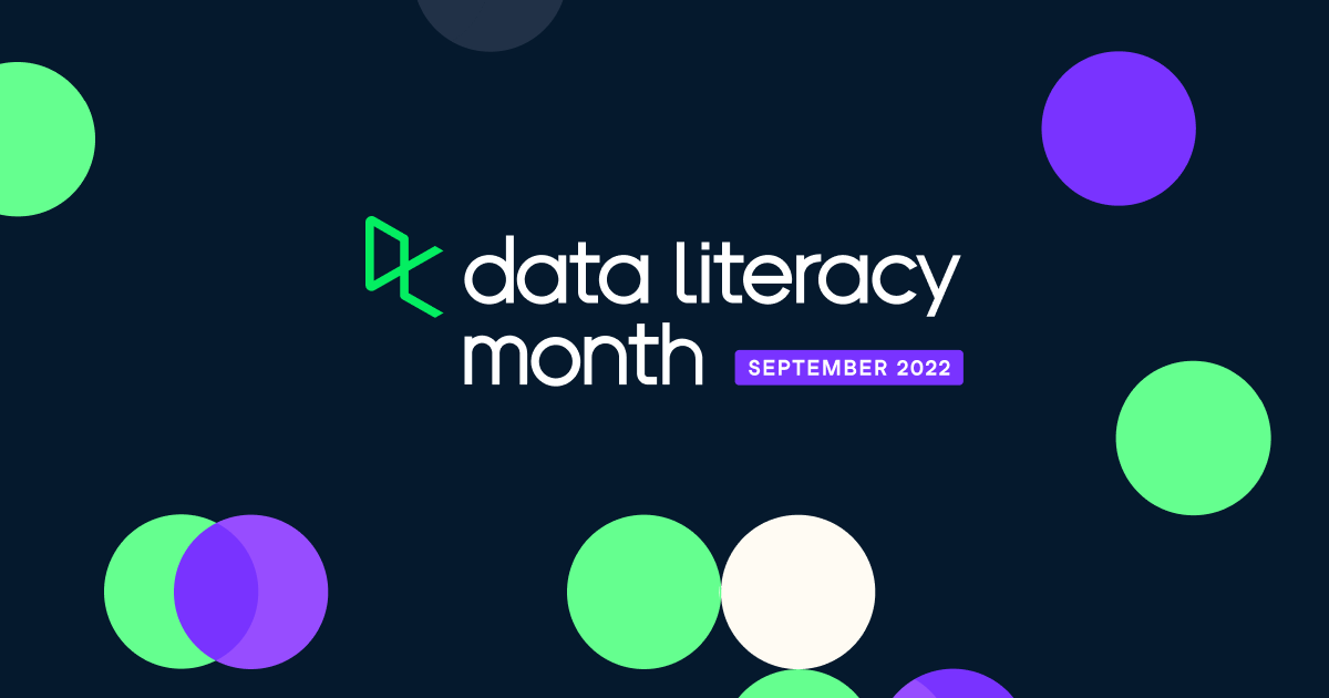 Data Literacy Month September 2022 | DataCamp