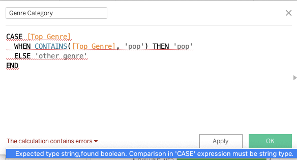 Logical Functions in Tableau Tutorial: IF and CASE statements | DataCamp