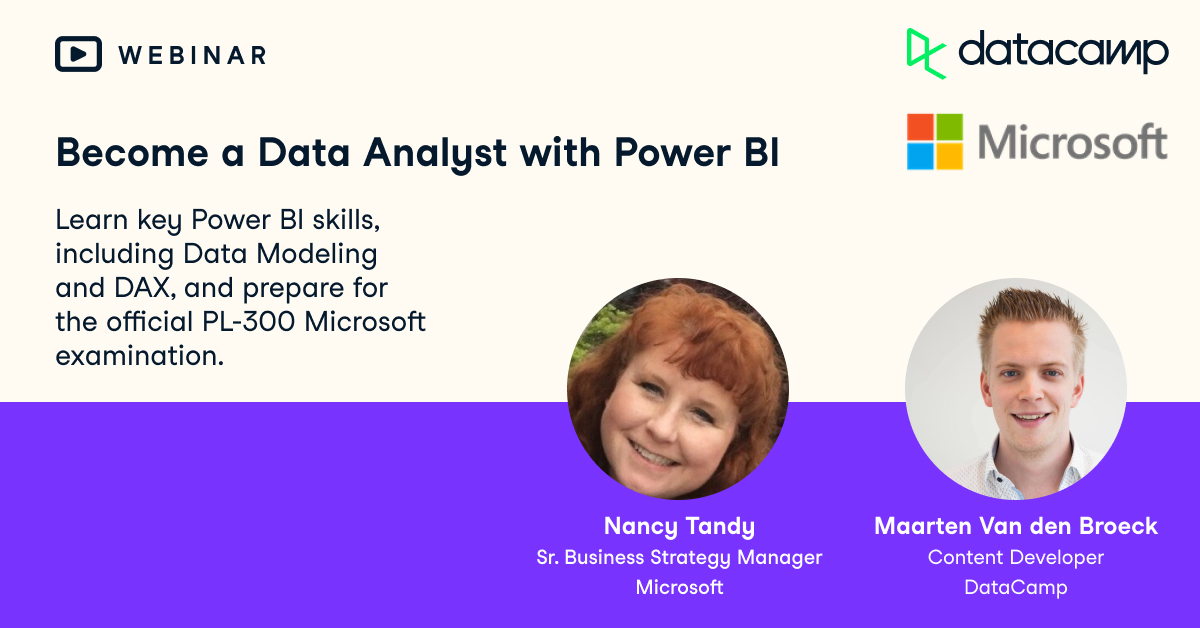 Become a Data Analyst with Power BI | DataCamp