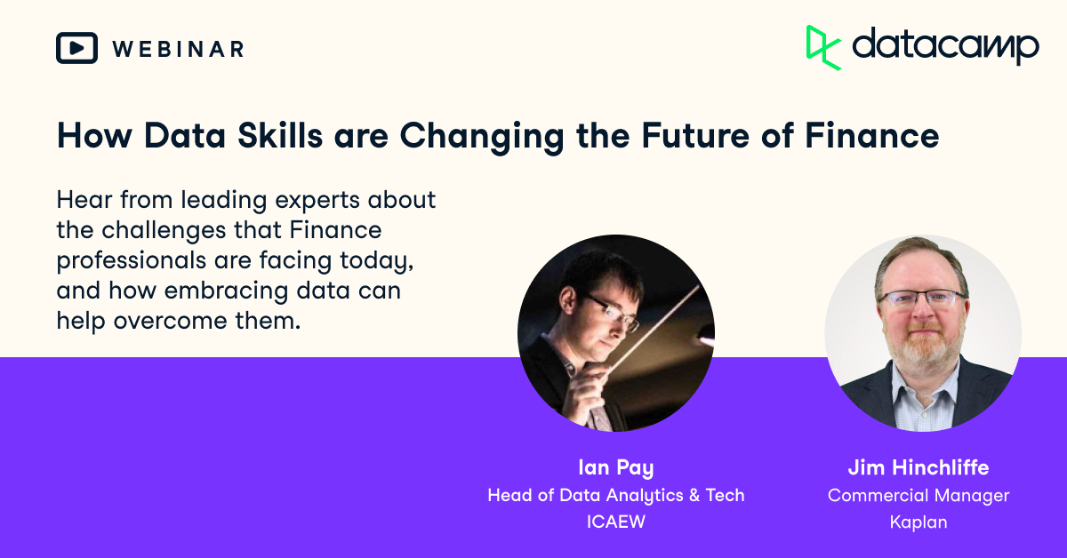 How Data Skills are Changing the Future of Finance—Expert Panel | DataCamp