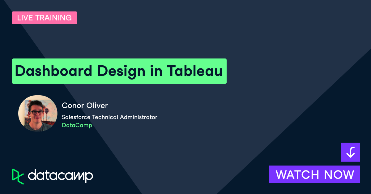 Dashboard Design in Tableau | DataCamp
