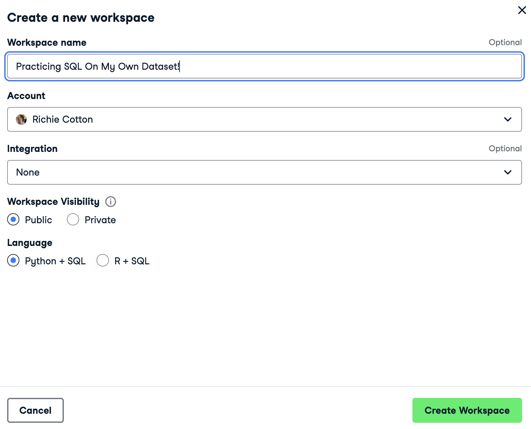 Master Sql In Datacamp Workspace Boost Productivity And Learn Efficiently Datacamp
