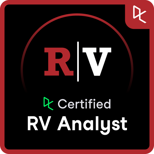 Nicholas Linden's Certified RV Analyst certificate