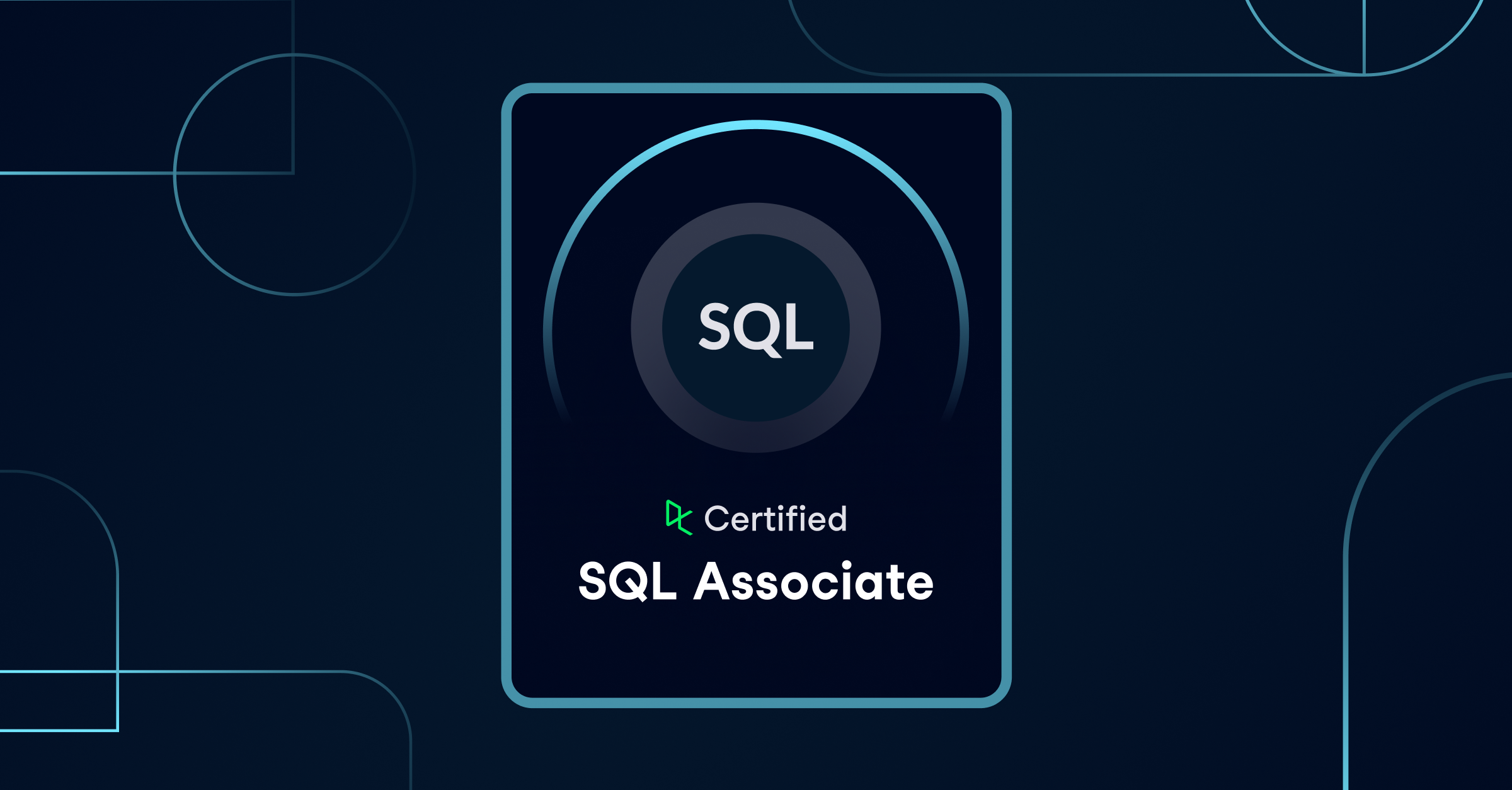 Zeeshan Khan's SQL Associate certificate