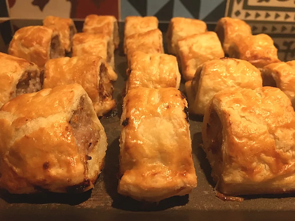 Mini Sausage Rolls - Scones + More