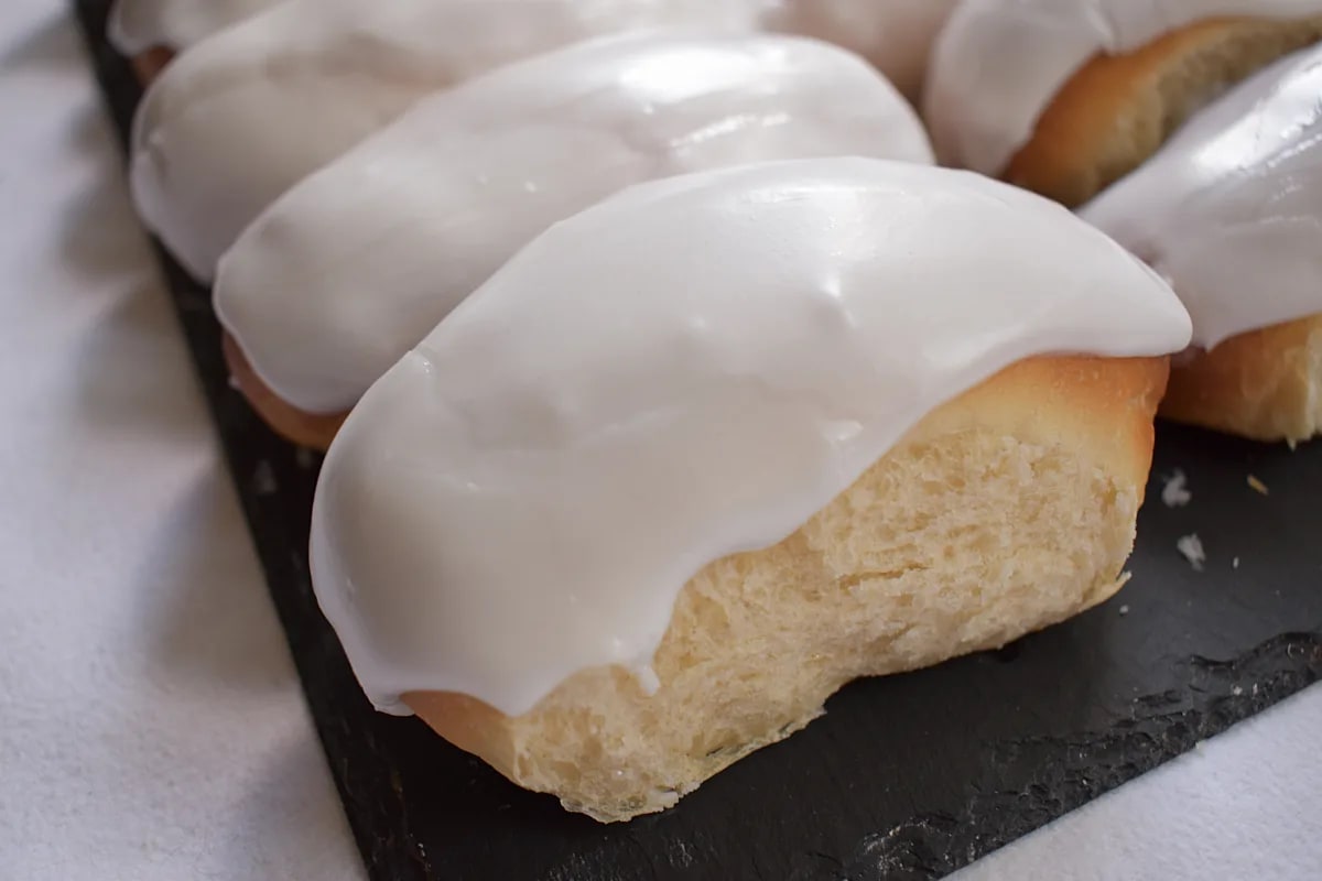 Iced Buns Recipe - Scones + More