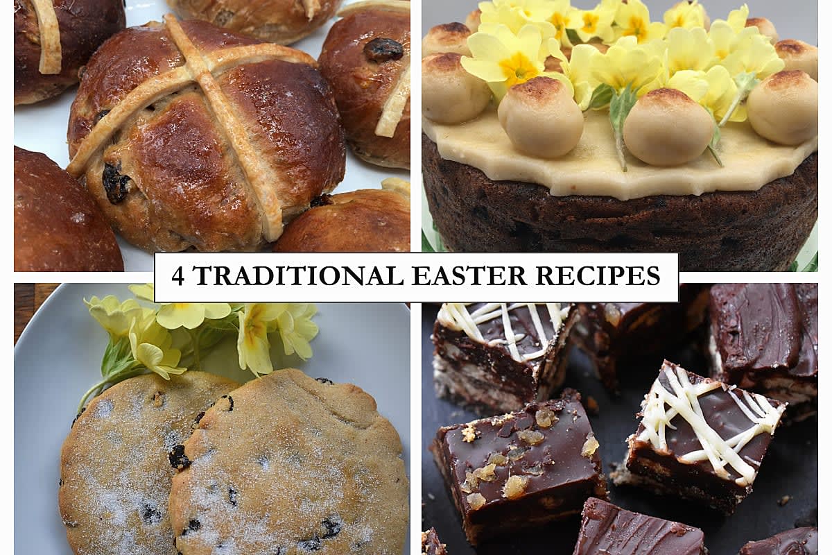 4 Traditional Easter Recipes - Scones + More