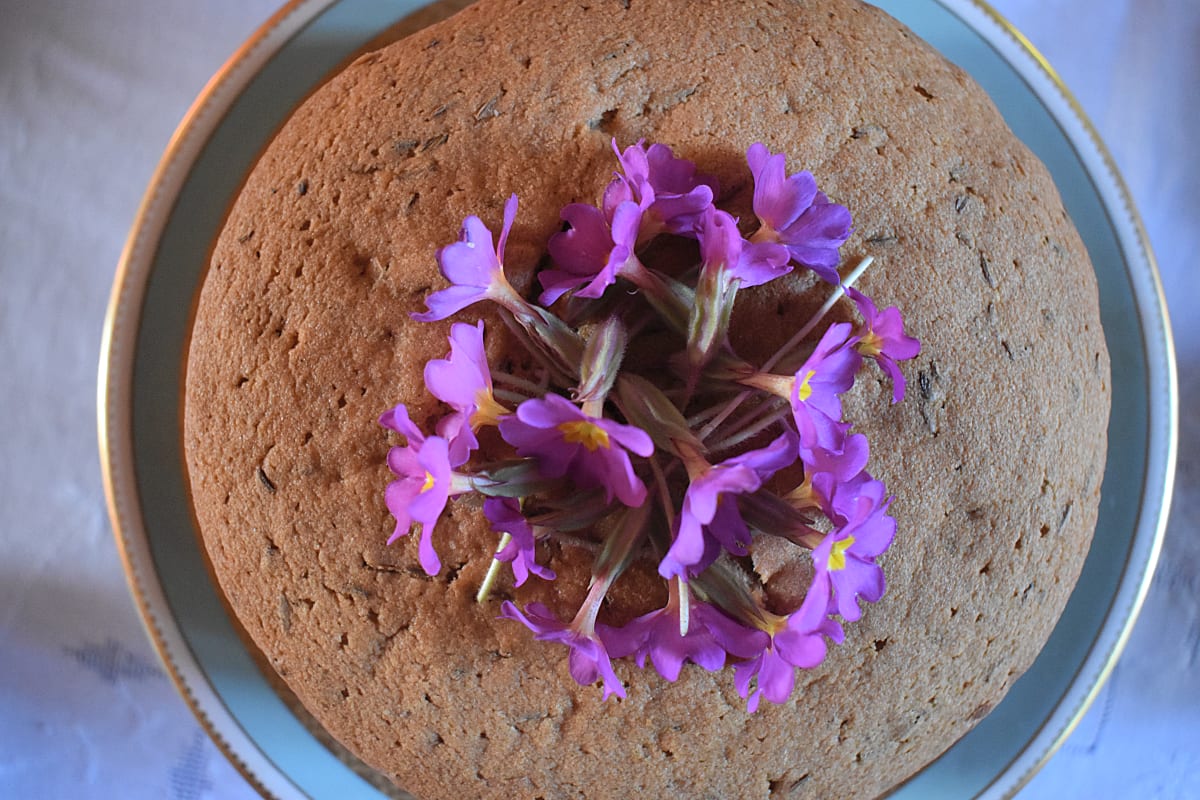 Old Fashioned Caraway Seed Cake - Scones + More