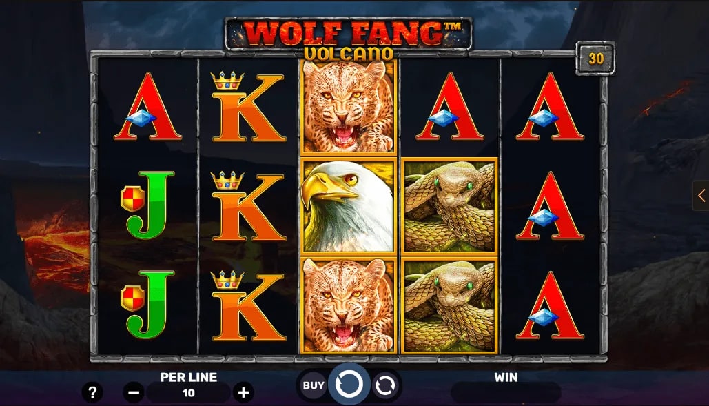 Play Slots Wolf Fang - Volcano for Real Money or for Fun with no ...