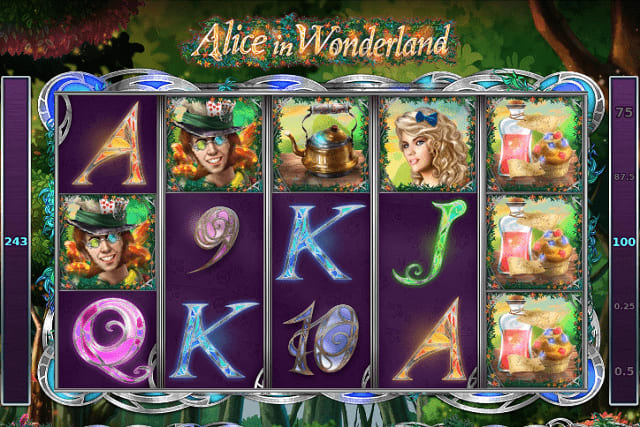 Play Slots Alice in Wonderland for Real Money or for Fun with no ...