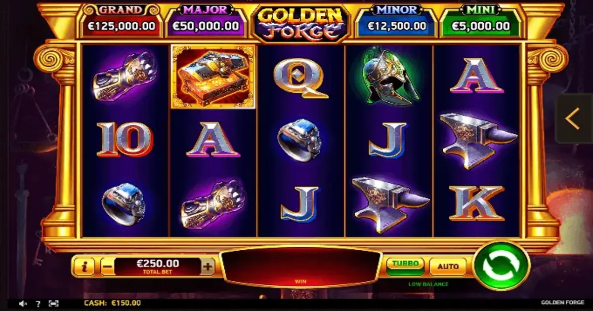 Máquina Tragamonedas Golden Forge Juega Gratis en Línea | PlayFortuna