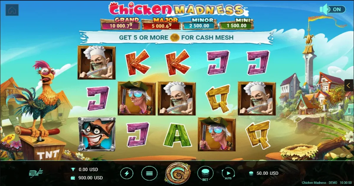 Slot Chicken Madness™ Play Free Games Online without Downloading ...