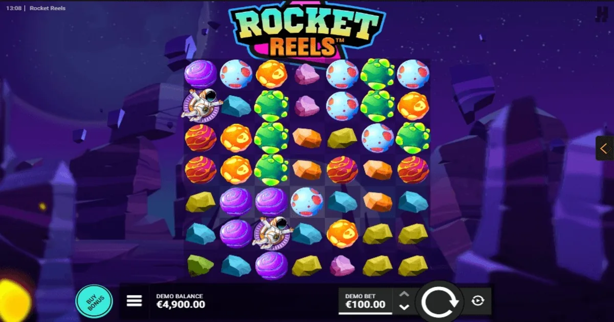 Play Slots Rocket Reels for Real Money or for Fun with no deposit ...