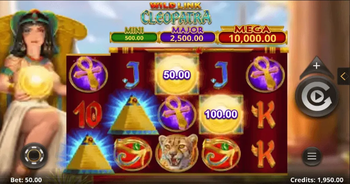 Máquina Tragamonedas Wild Link Cleopatra Juega Gratis en Línea ...