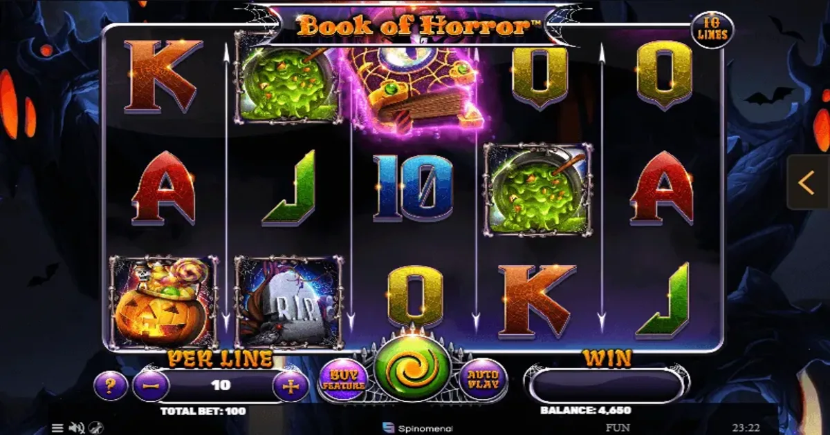 Free Play Book Of Horror Slots Game - Online Casino Slot | Playfortuna