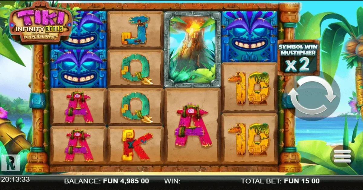 Máquina Tragamonedas Tiki Infinity Reels Megaways Juega Gratis en Línea ...