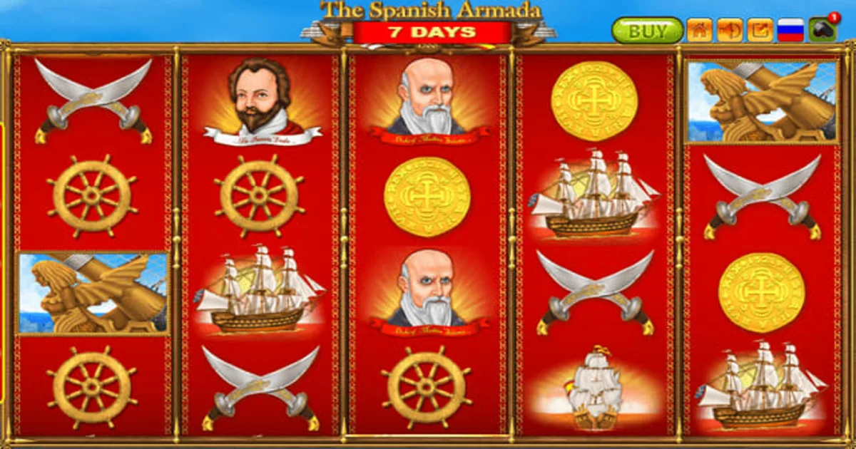 Slot Machine 7 Days Spanish armada Play Online for Free | Playfortuna ...