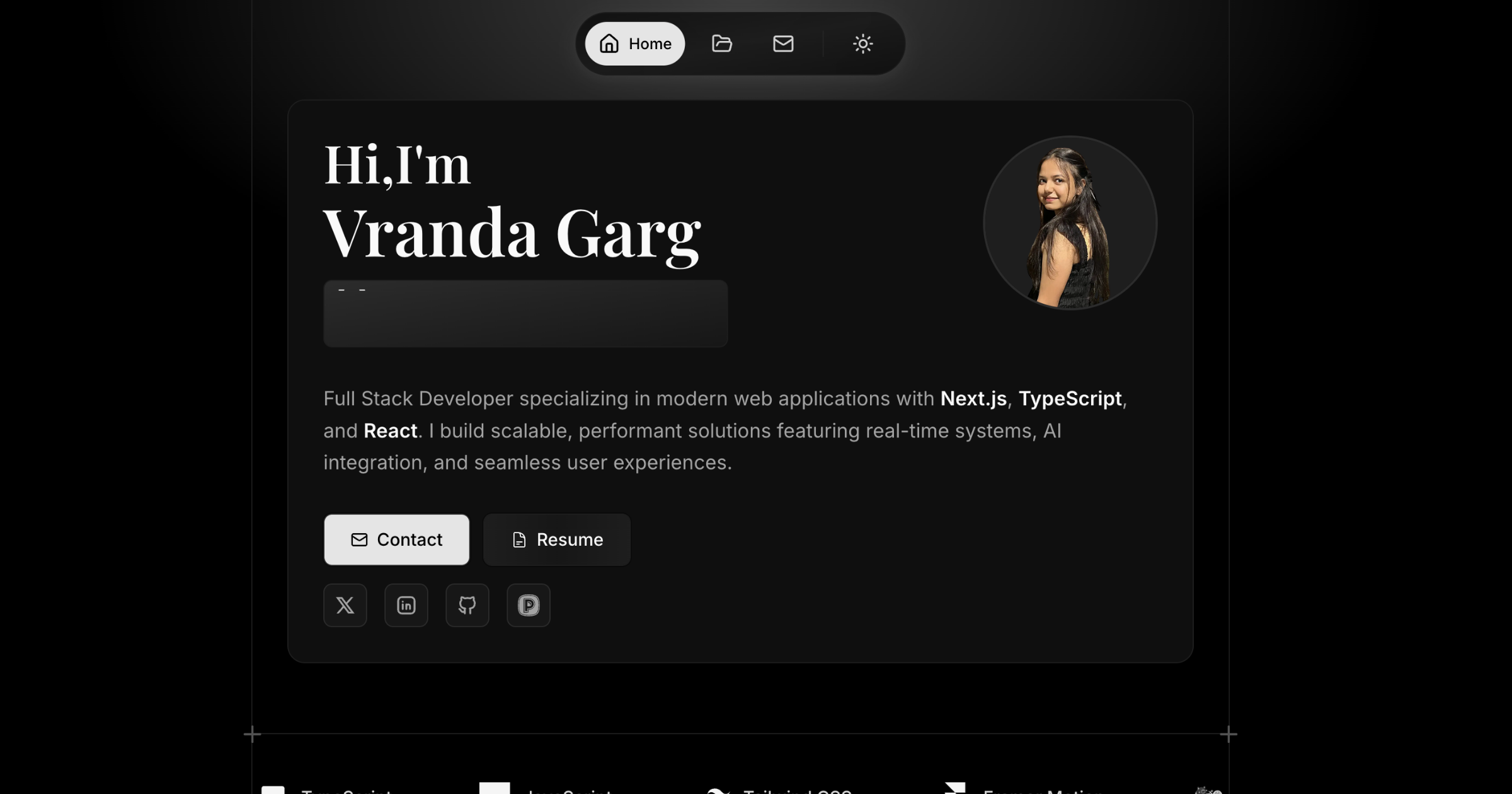 Vranda Garg - Full Stack Developer | Portfolio