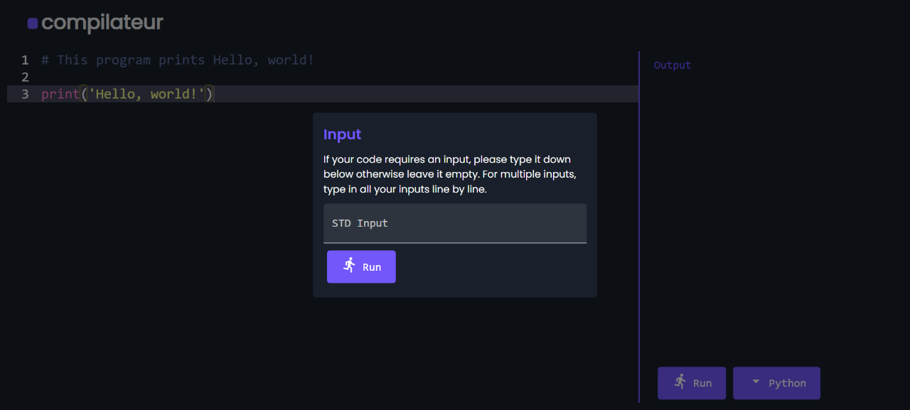 GitHub - satishnaikawadi2011/online-compiler: Run your source code on your browser itself ...