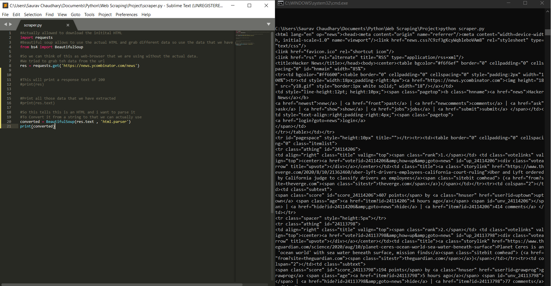 GitHub - sauravchaudharysc/Web-Scraper: Lets scrap the important information required and read ...
