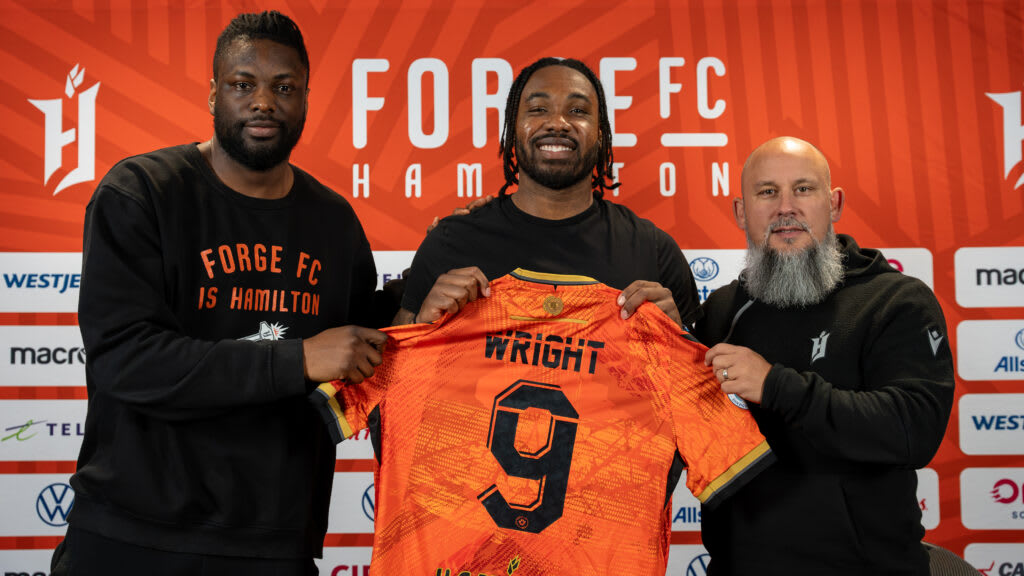 Forge FC Signs Canadian Striker Brian Wright To Multi-year Contract ...