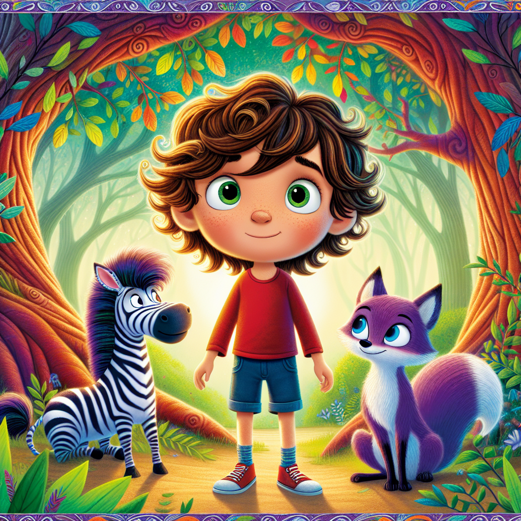 Nathan et la Forêt des Amis Colorés – L'Atelier des Histoires