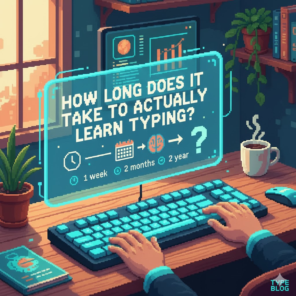How Long Does It Actually Take to Learn Touch Typing?