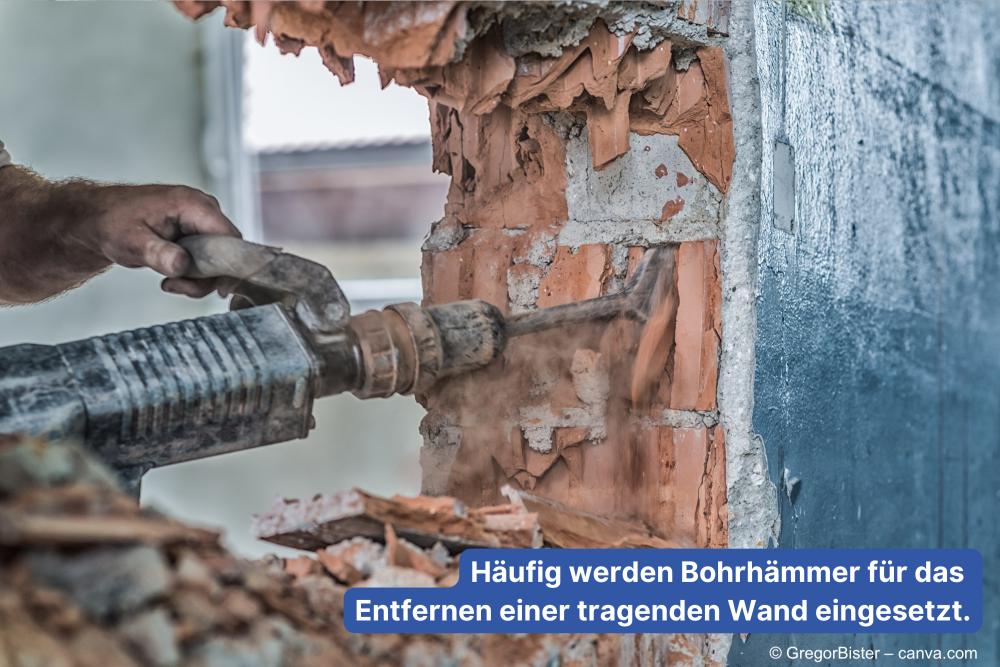Tragende Wand entfernen lassen in der Schweiz
